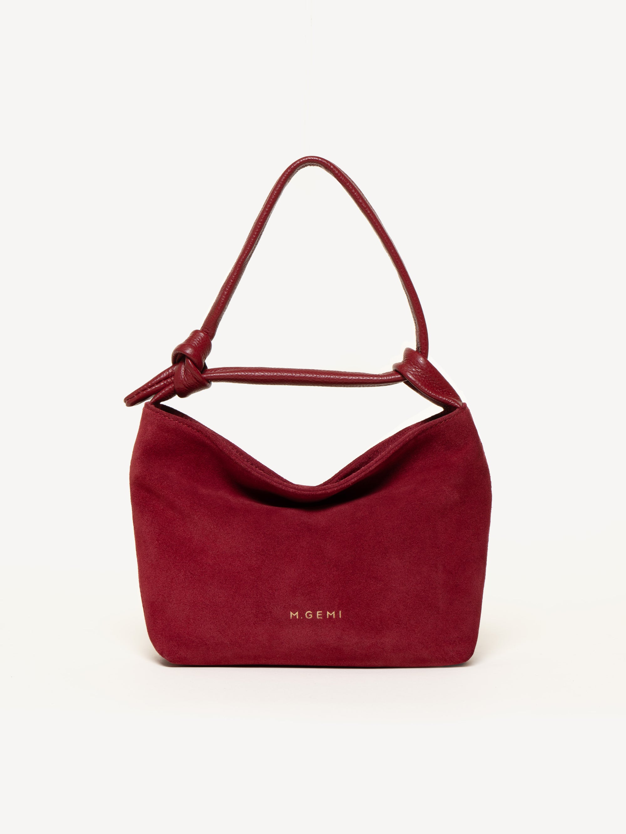 The Attilia - Ruby Red - Suede - M.Gemi