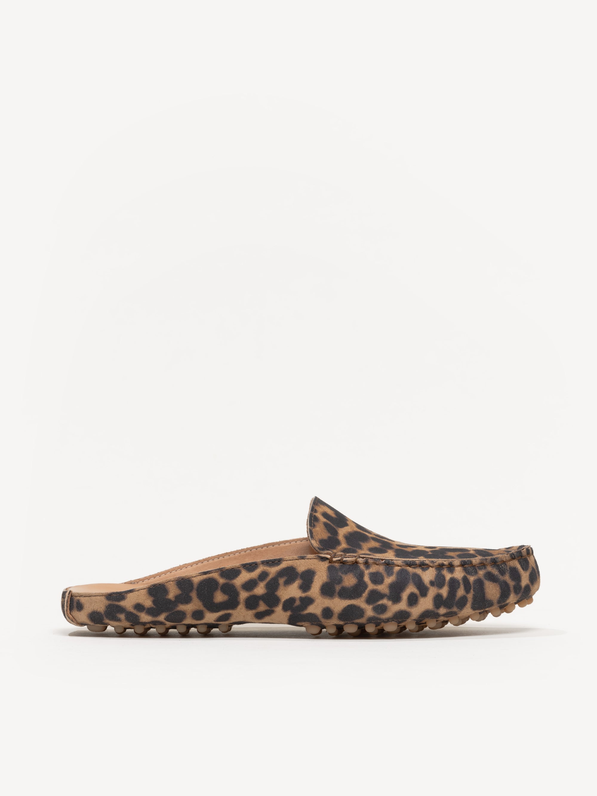 The Felize Mule - Leopard Print - Suede - M.Gemi