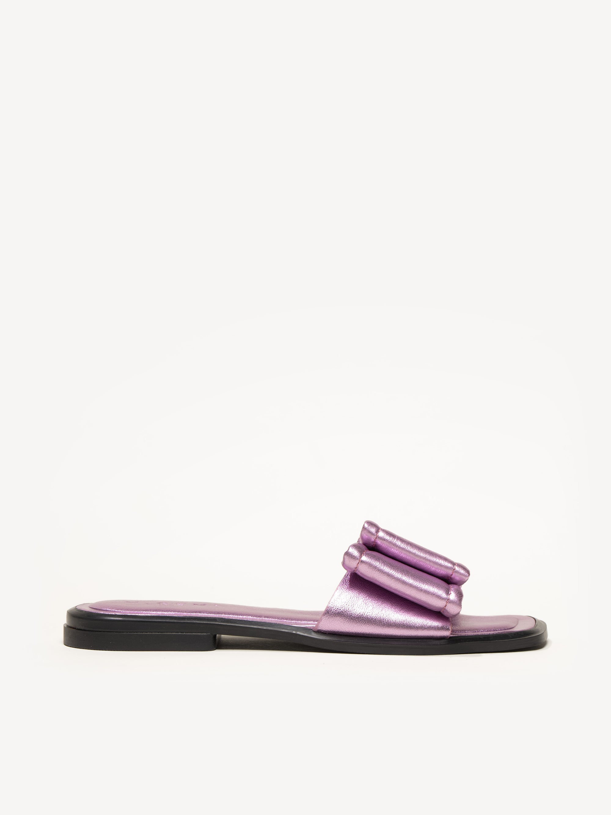 The Amalia - Rose Quartz - Metallic Nappa - M.Gemi