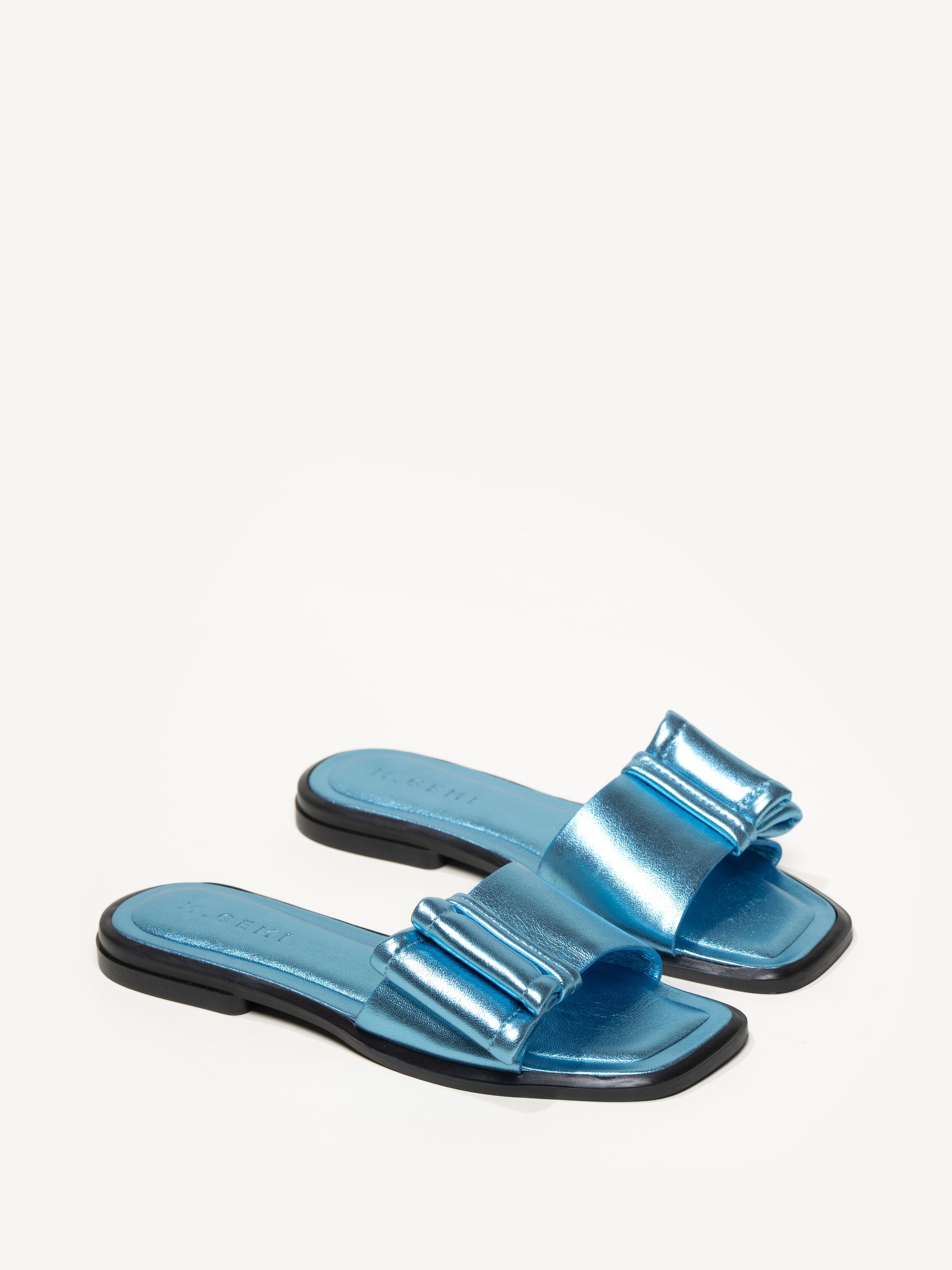 The Amalia - Blue - Metallic Nappa - M.Gemi
