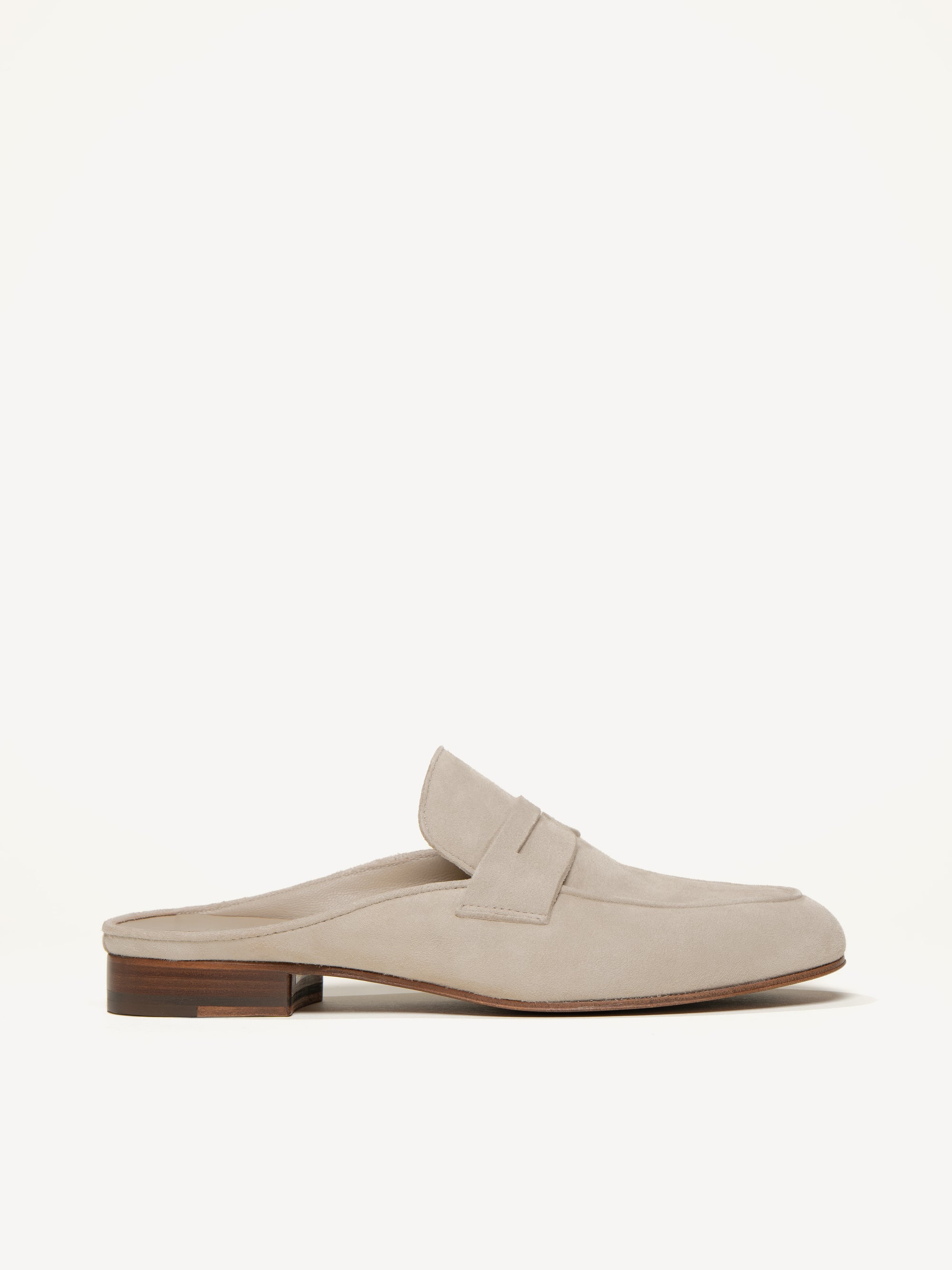 The Sacca Donna Mule - Light Beige - Suede - M.Gemi
