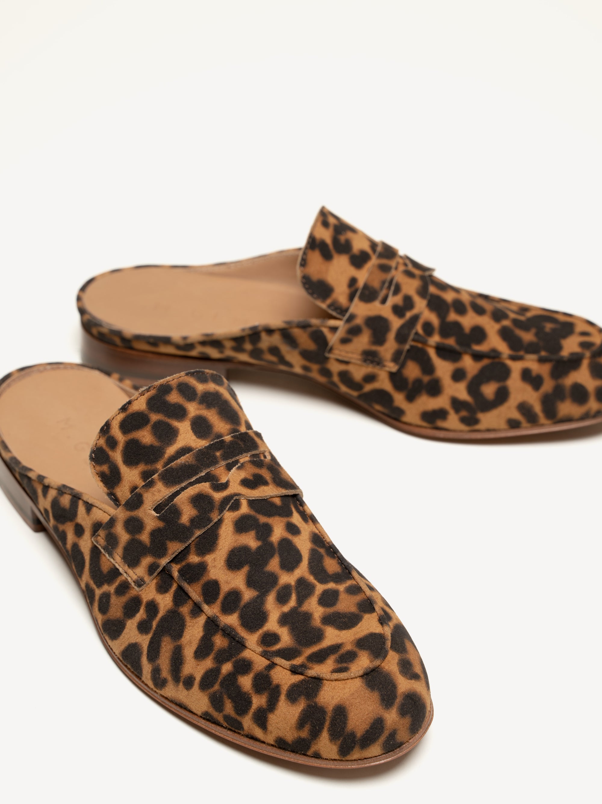 The Sacca Donna Mule - Leopard Print - Suede - M.Gemi
