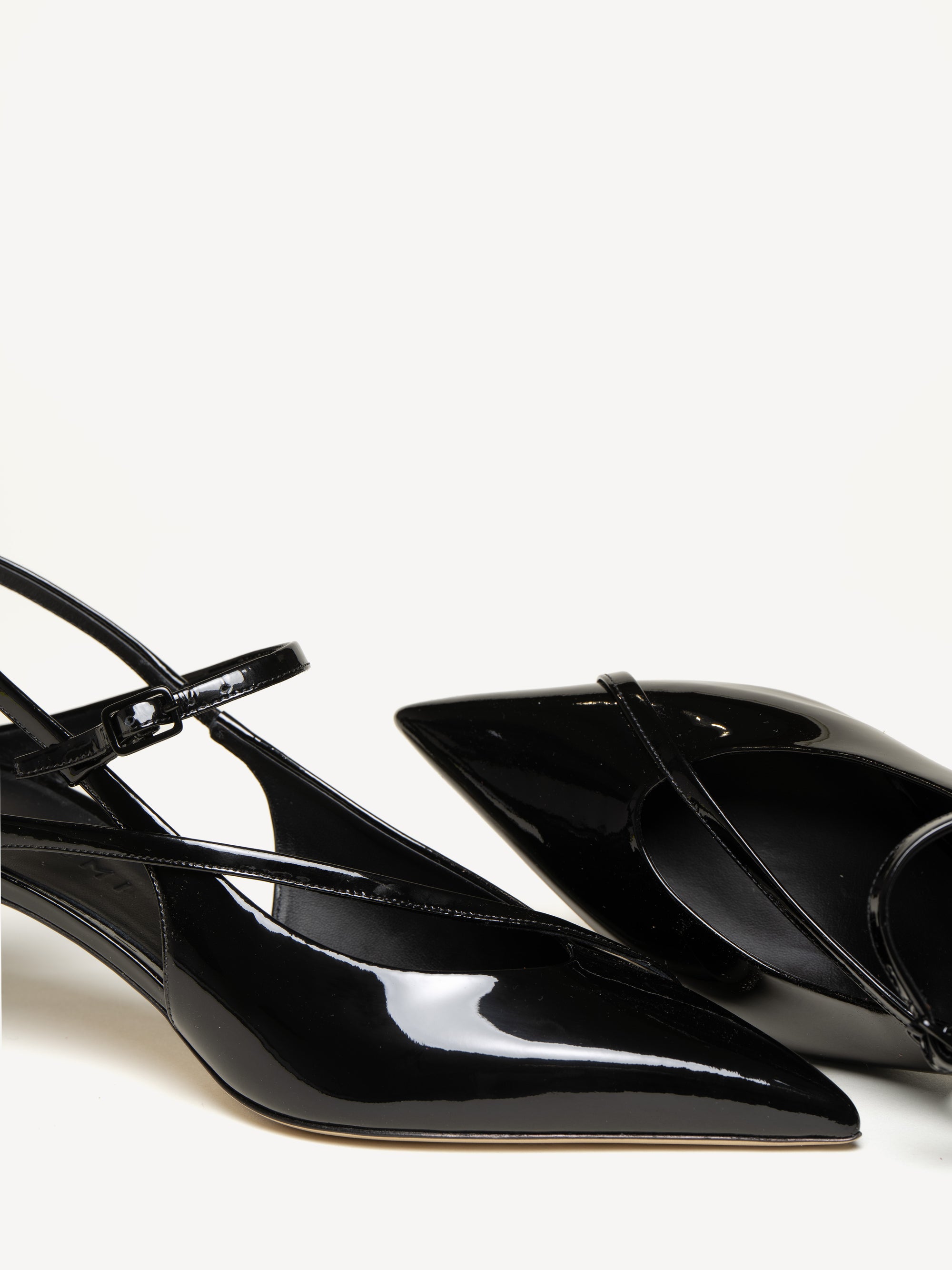 The Vanda - Black - Patent - M.Gemi