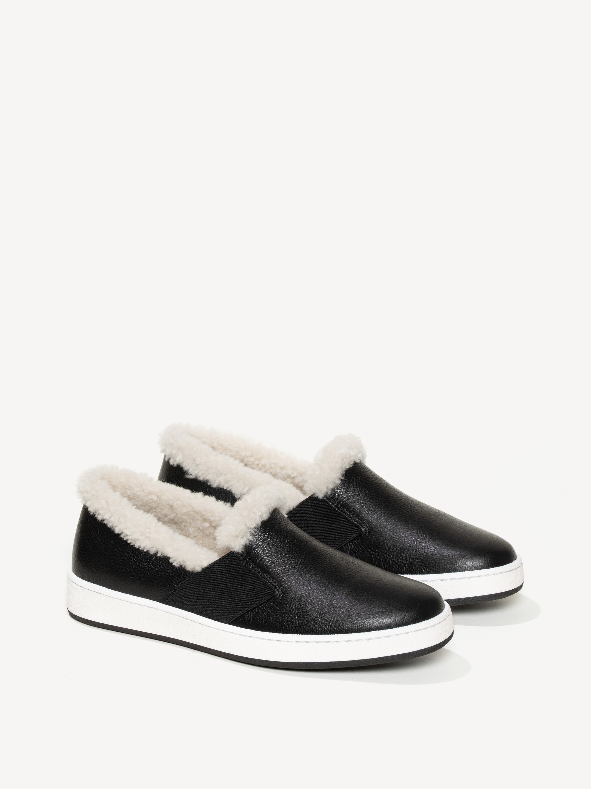 The Cerchio Due Shearling - Black - Leather - M.Gemi