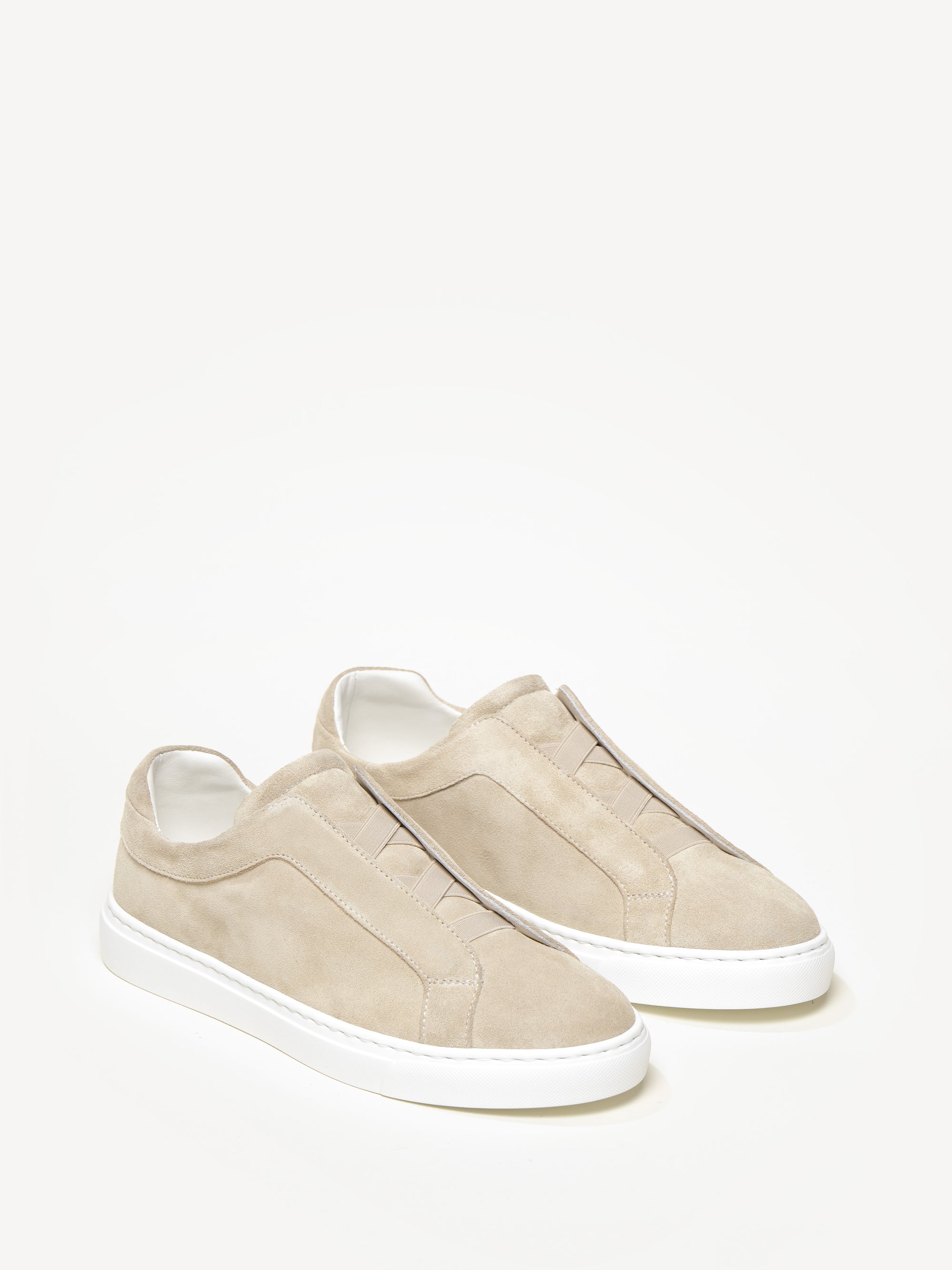 The Palestra Facile - Latte - Suede - M.Gemi