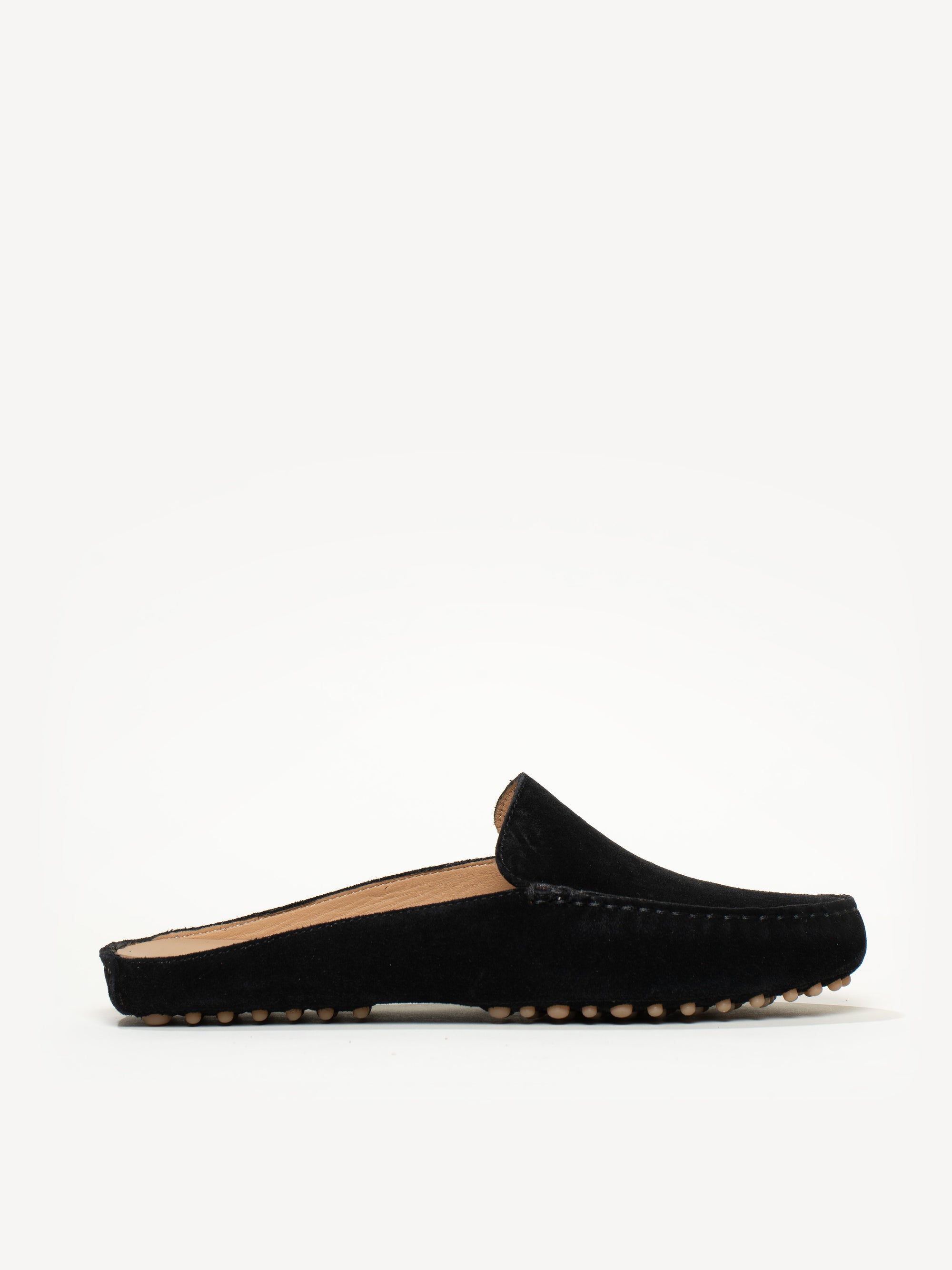The Felize Mule - Black - Suede - M.Gemi