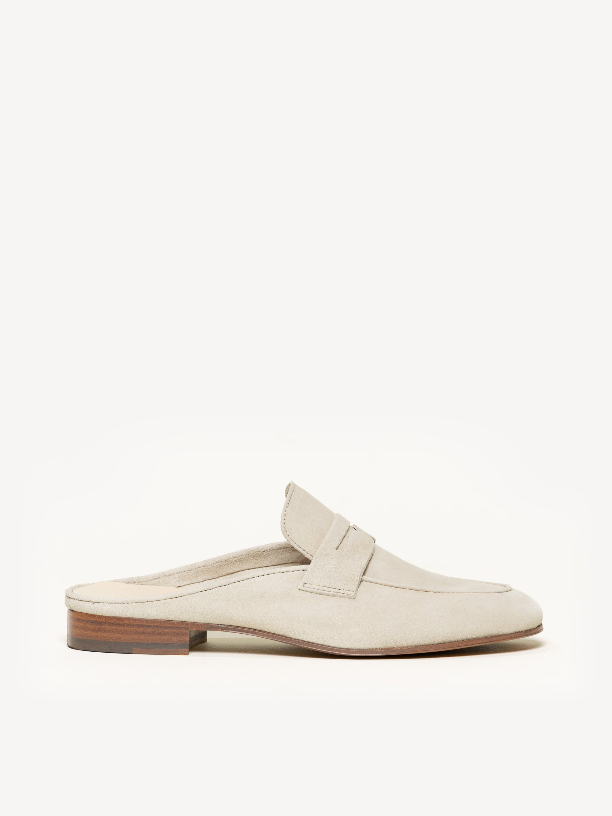 The Sacca Donna Mule - Light Oatmeal - Suede - M.Gemi
