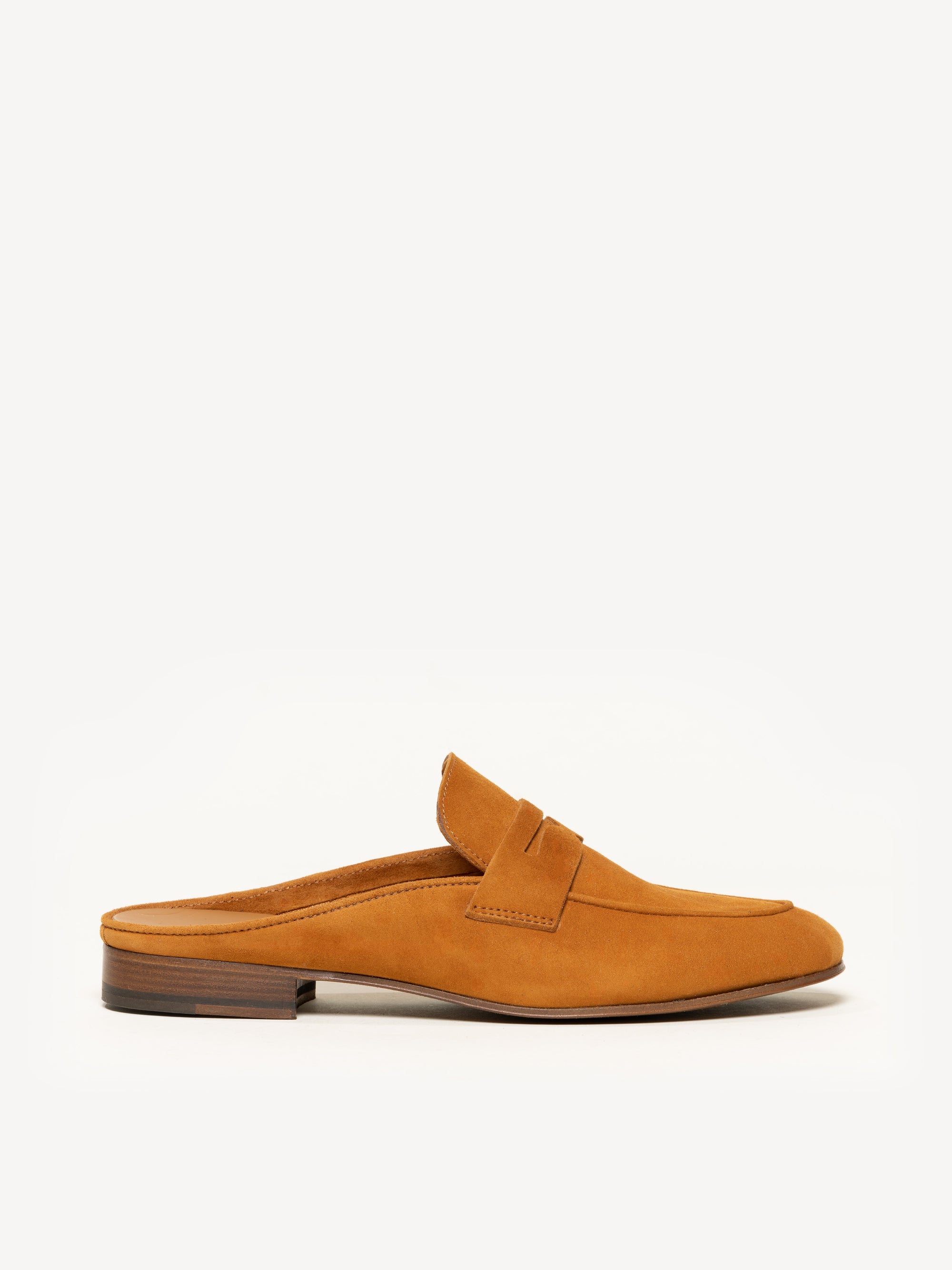 The Sacca Donna Mule - Luggage - Suede - M.Gemi
