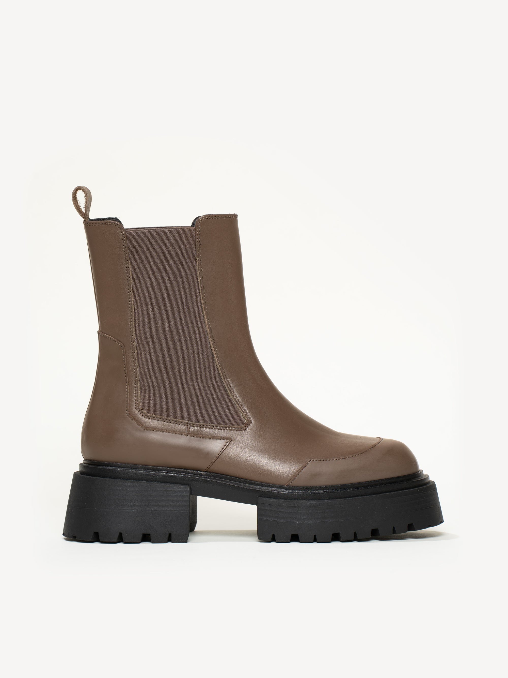 The Elda - Fossil - Soft Calf Leather - M.Gemi