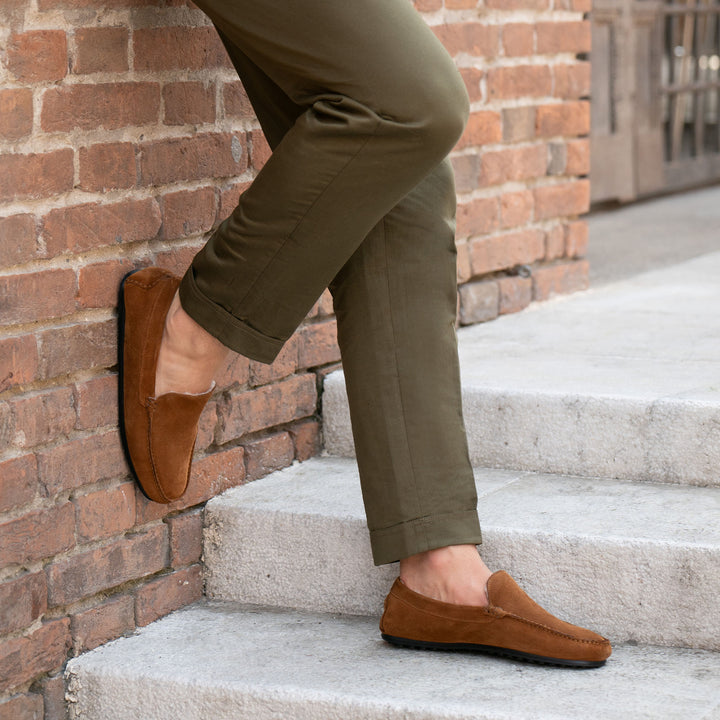 The Felize Shearling Uomo - Tan - Suede - M.Gemi