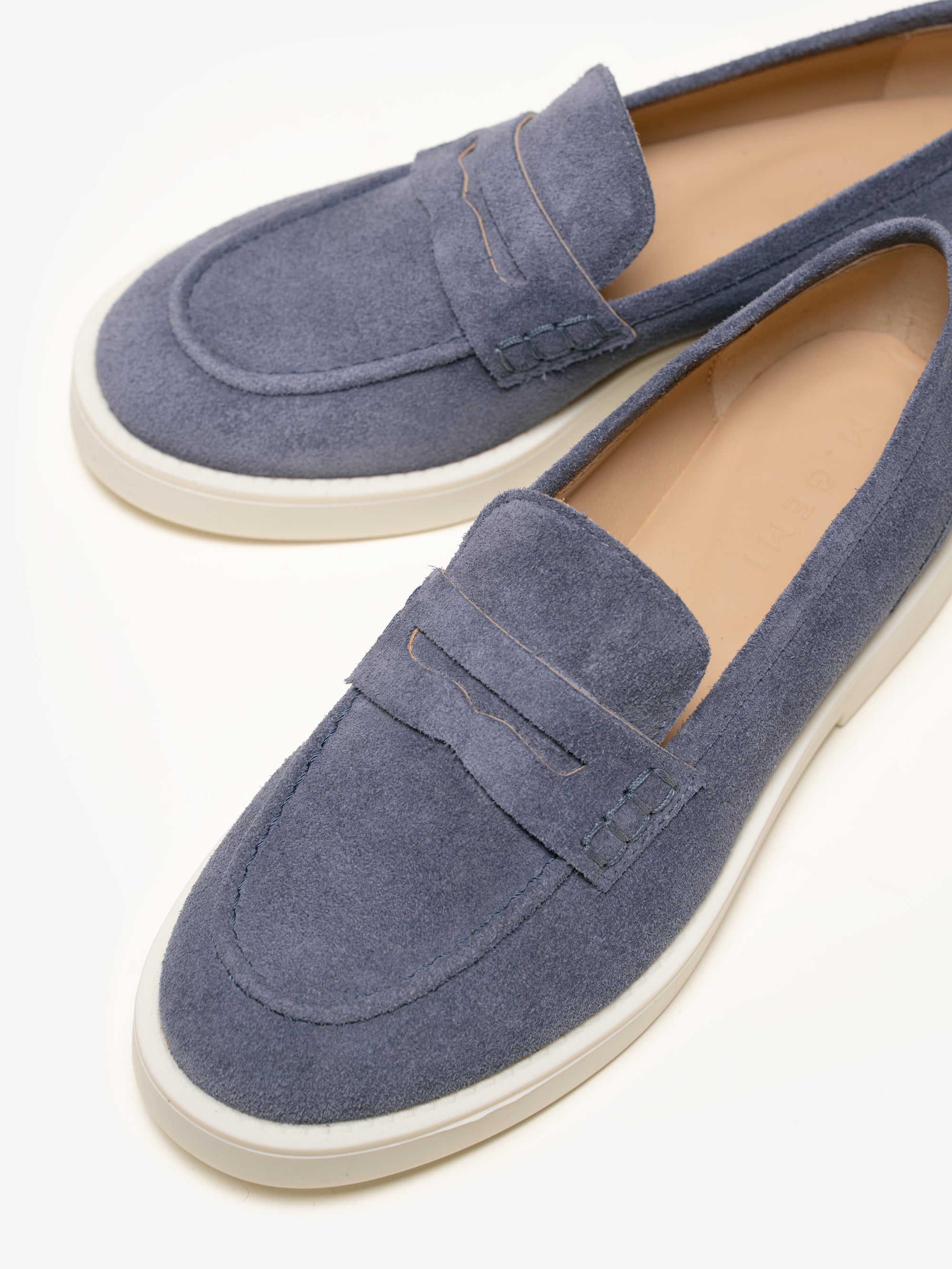 The Alberta - Dusty Blue - Suede - M.Gemi