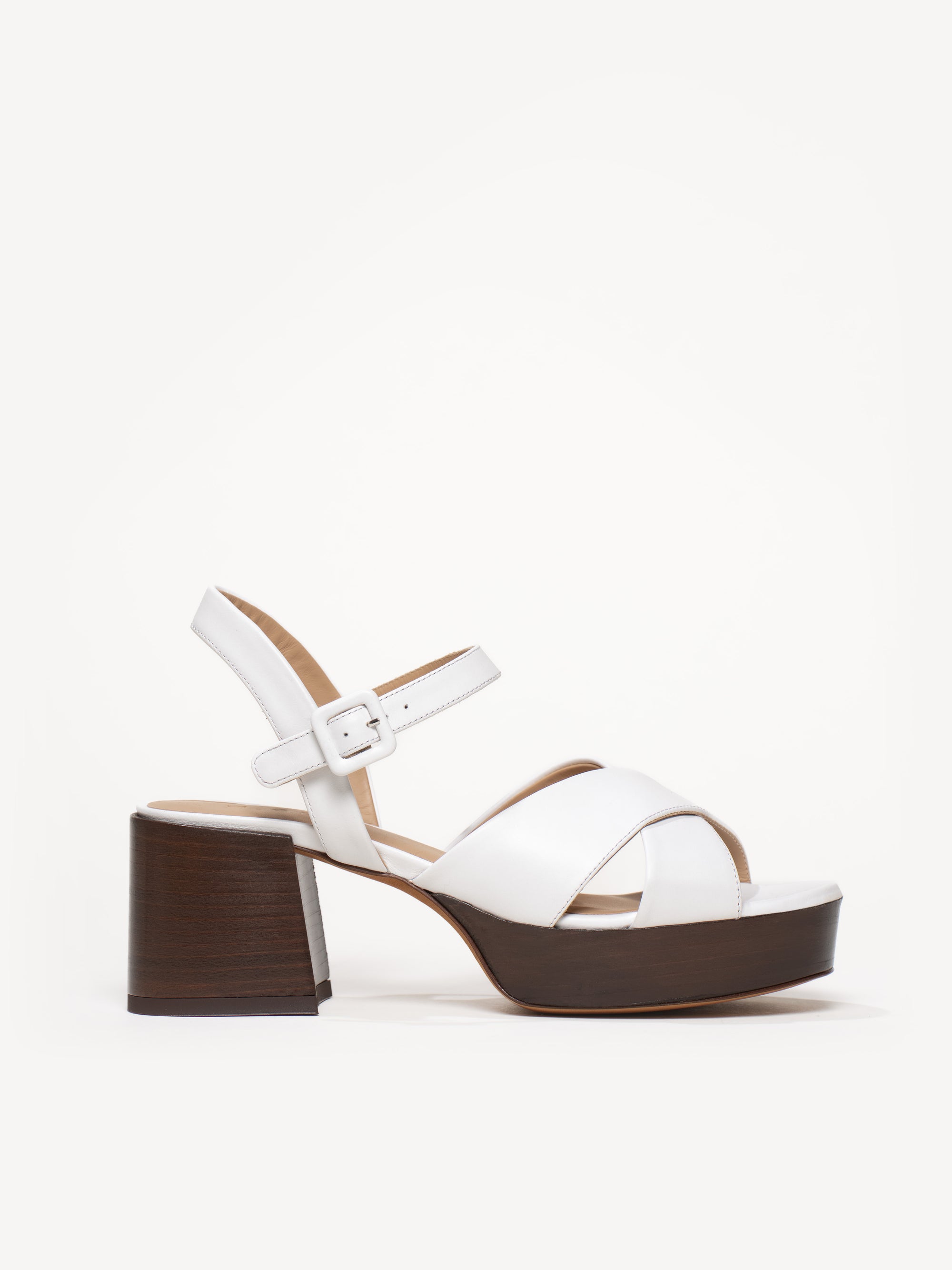 The Tatiana - White - Calf Leather - M.Gemi