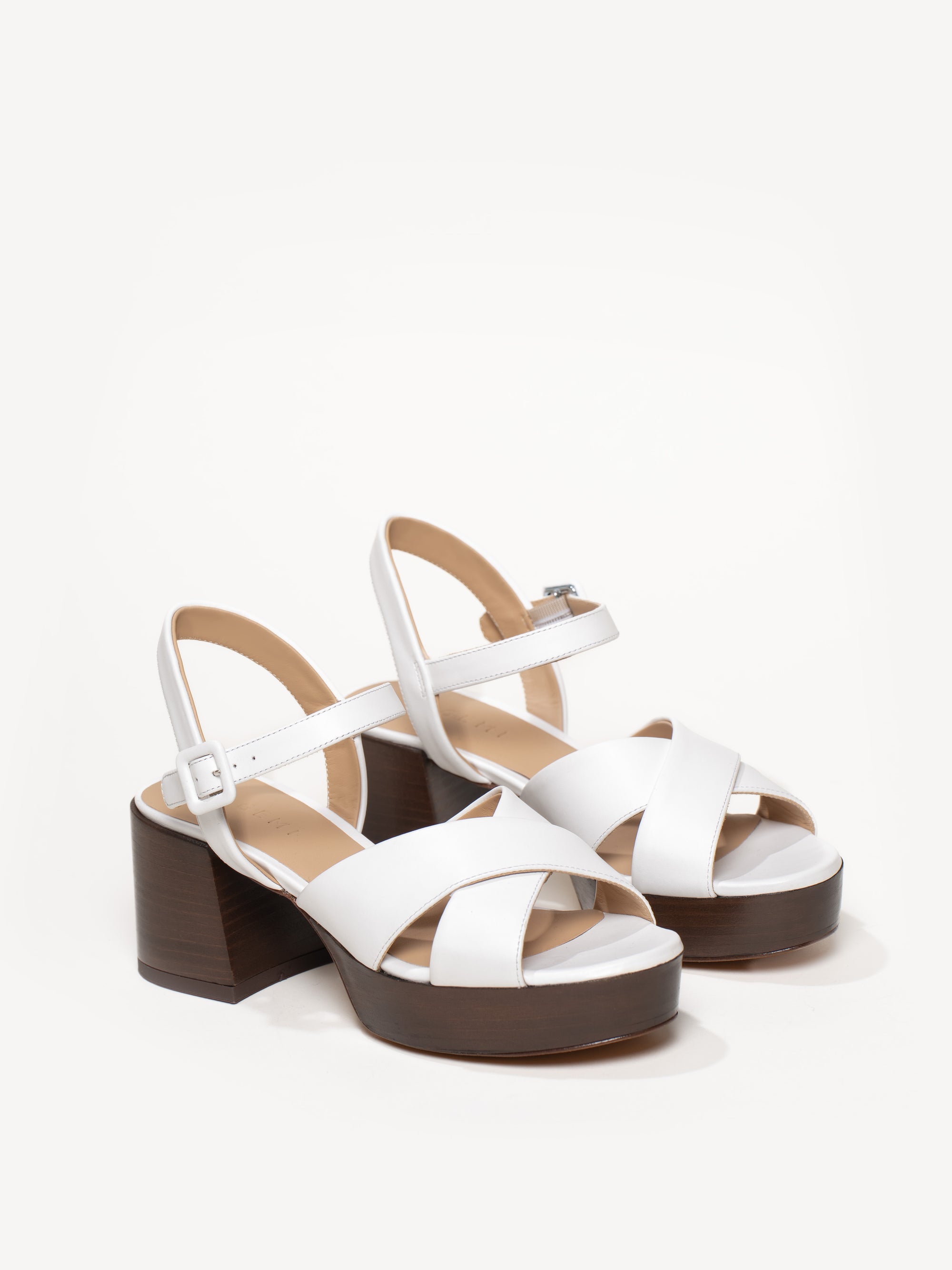 The Tatiana - White - Calf Leather - M.Gemi