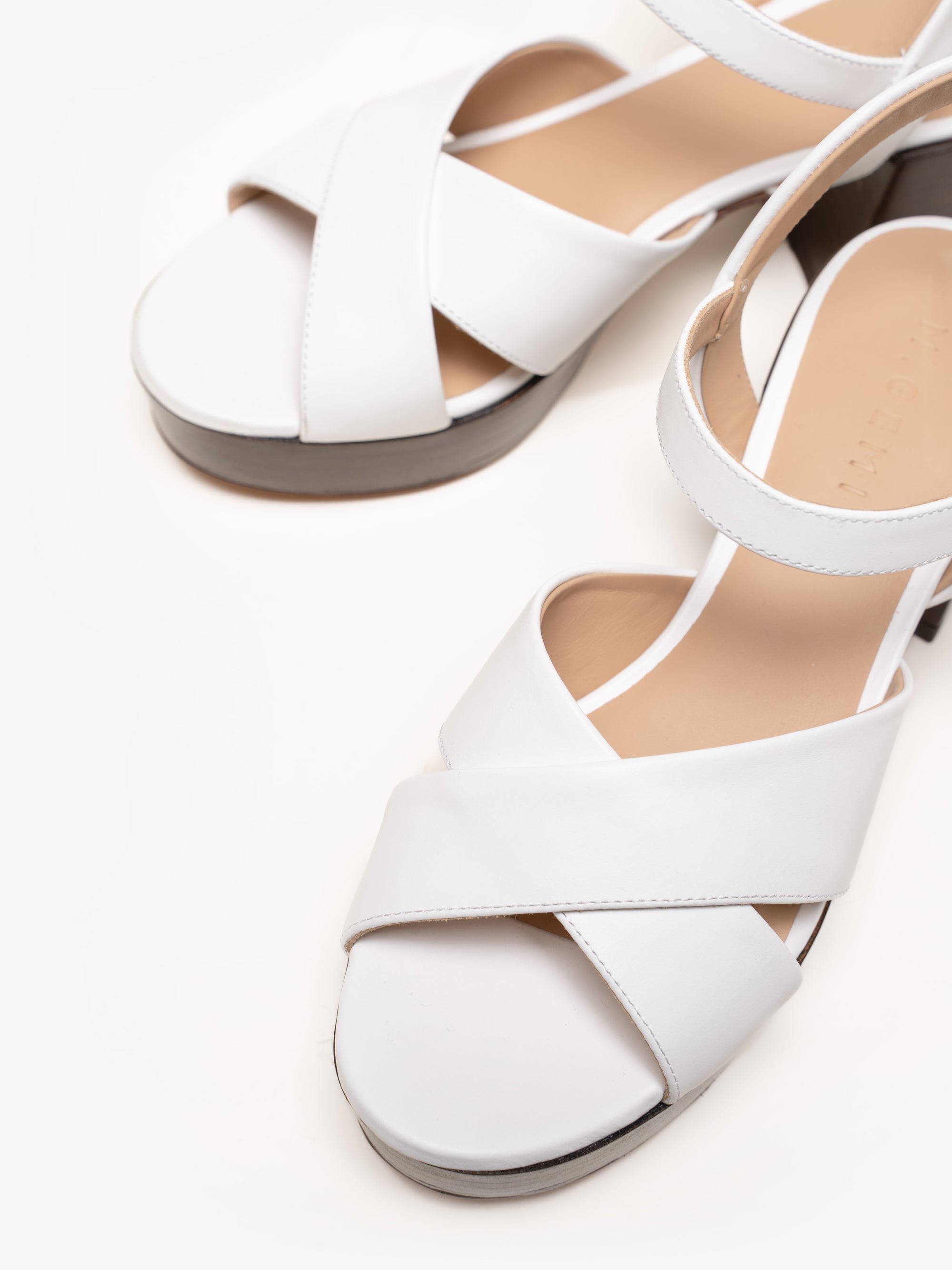 The Tatiana - White - Calf Leather - M.Gemi