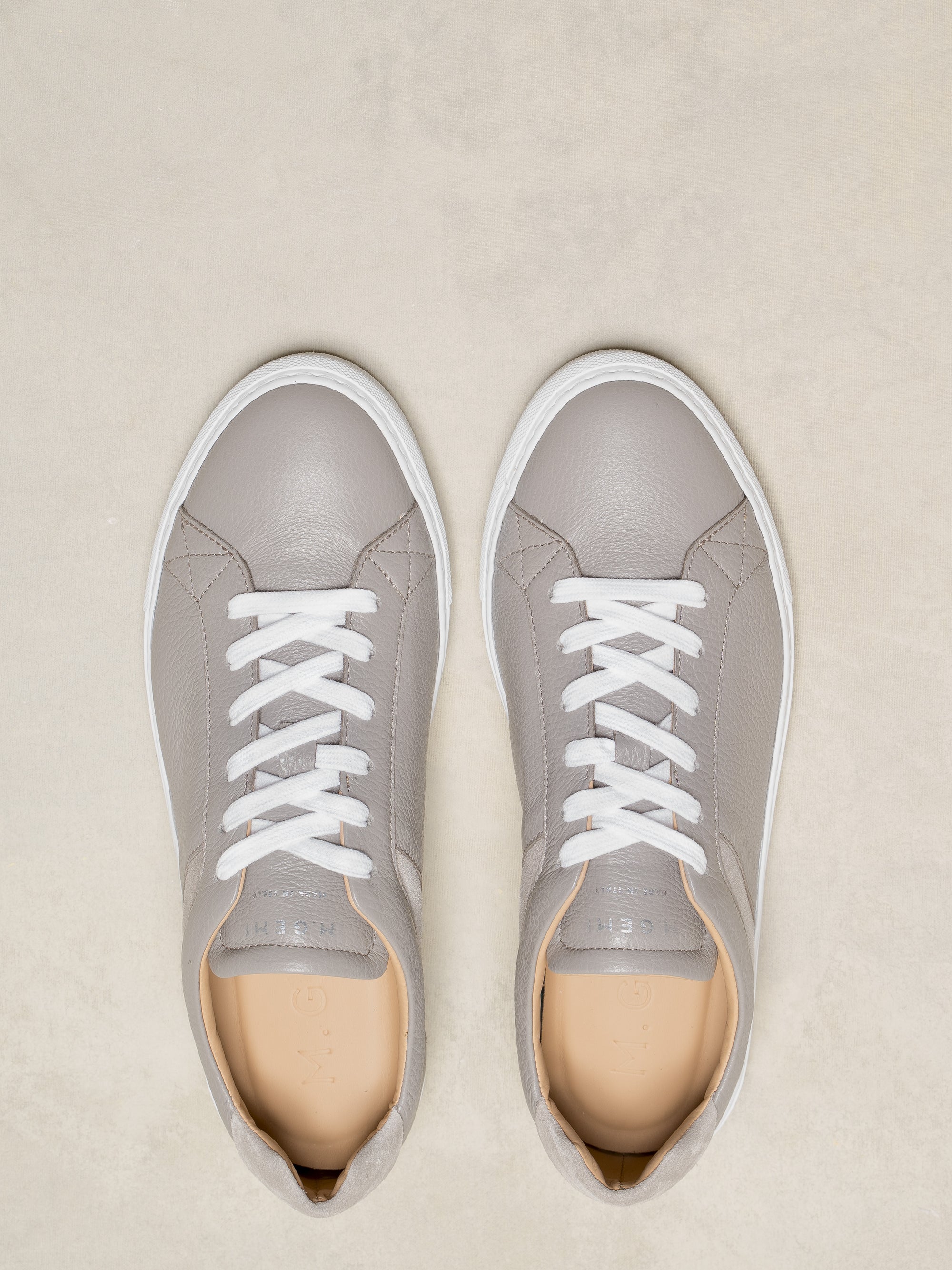 The Tanio - Gray - Leather and Suede - M.Gemi