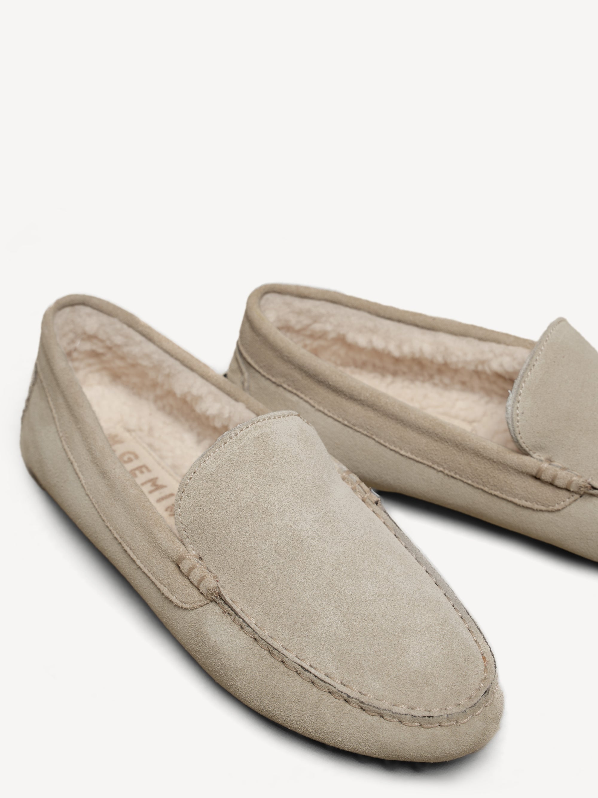 The Felize Shearling - Sand Stone - Suede - M.Gemi