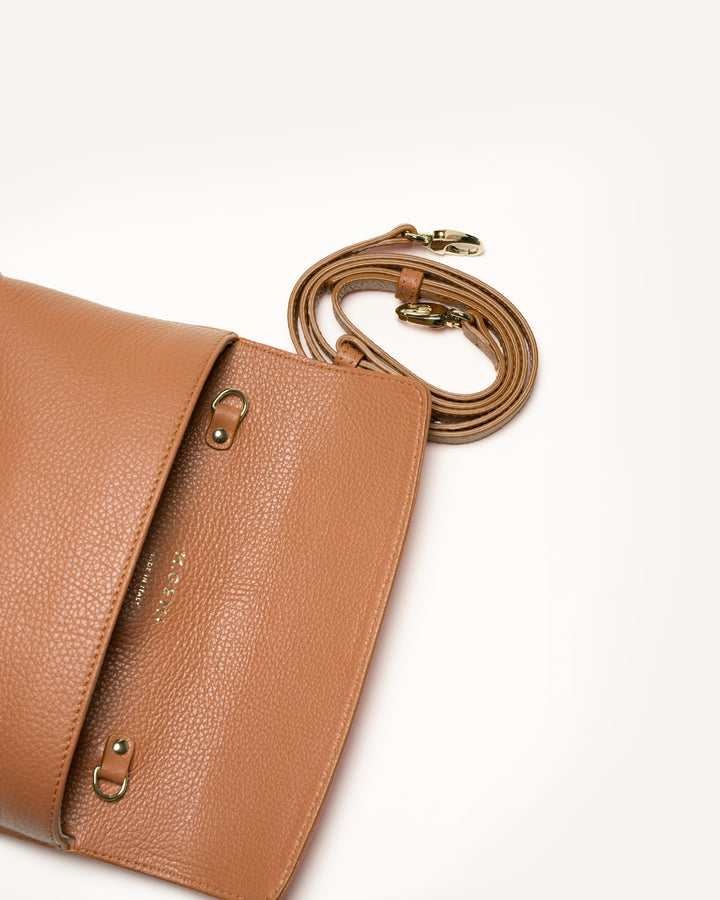 The Francesca - Tan - Tumbled Leather - M.Gemi